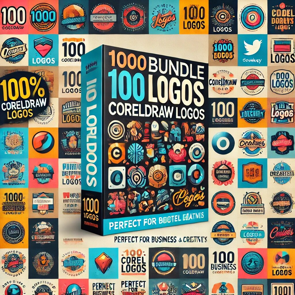 1000 CorelDRAW Logo Bundle: Professional Designs for Business & Creatives