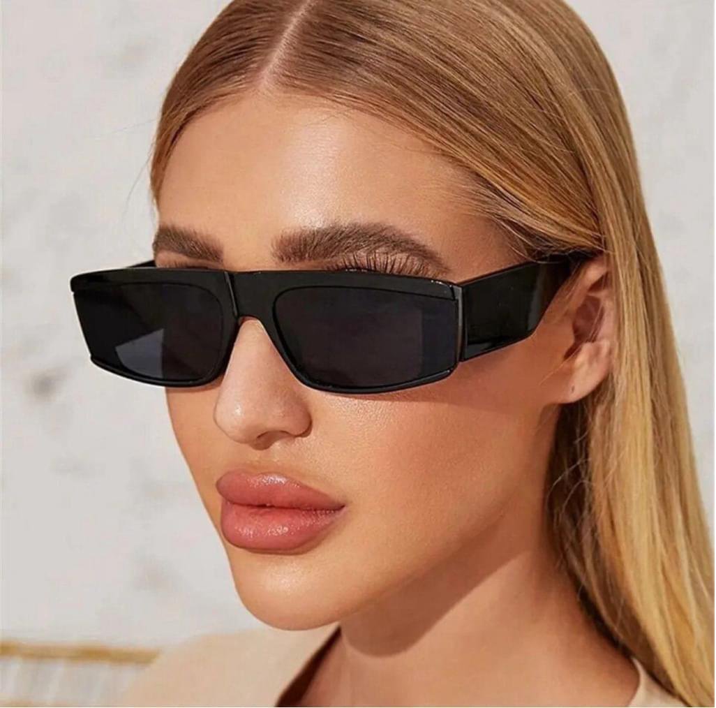 2024 Retro Rectangle Sunglasses Men Women's Brand Designer Men's Sun ...