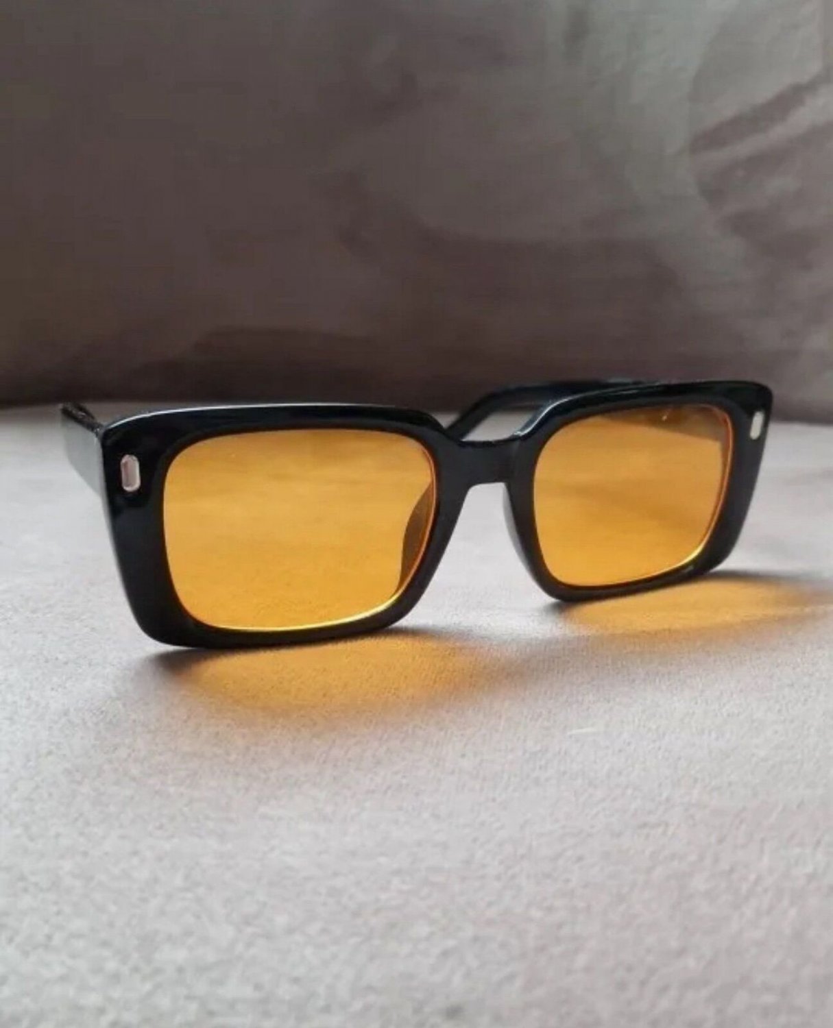 Vintage Rivet Square Sunglasses Woman Brand Designer Personality Sun ...