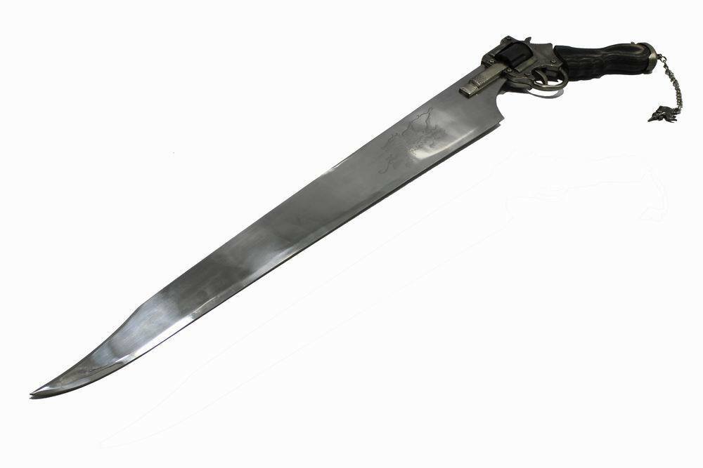 Functional Squall Gunblade Revolver Sword