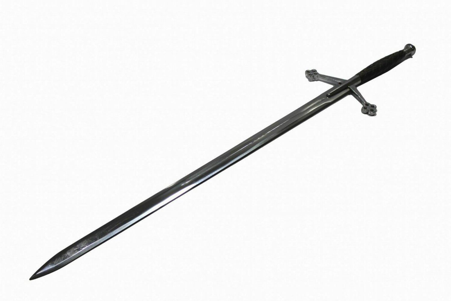 Claymore Sword w Black Handle (42 in Overall Length)