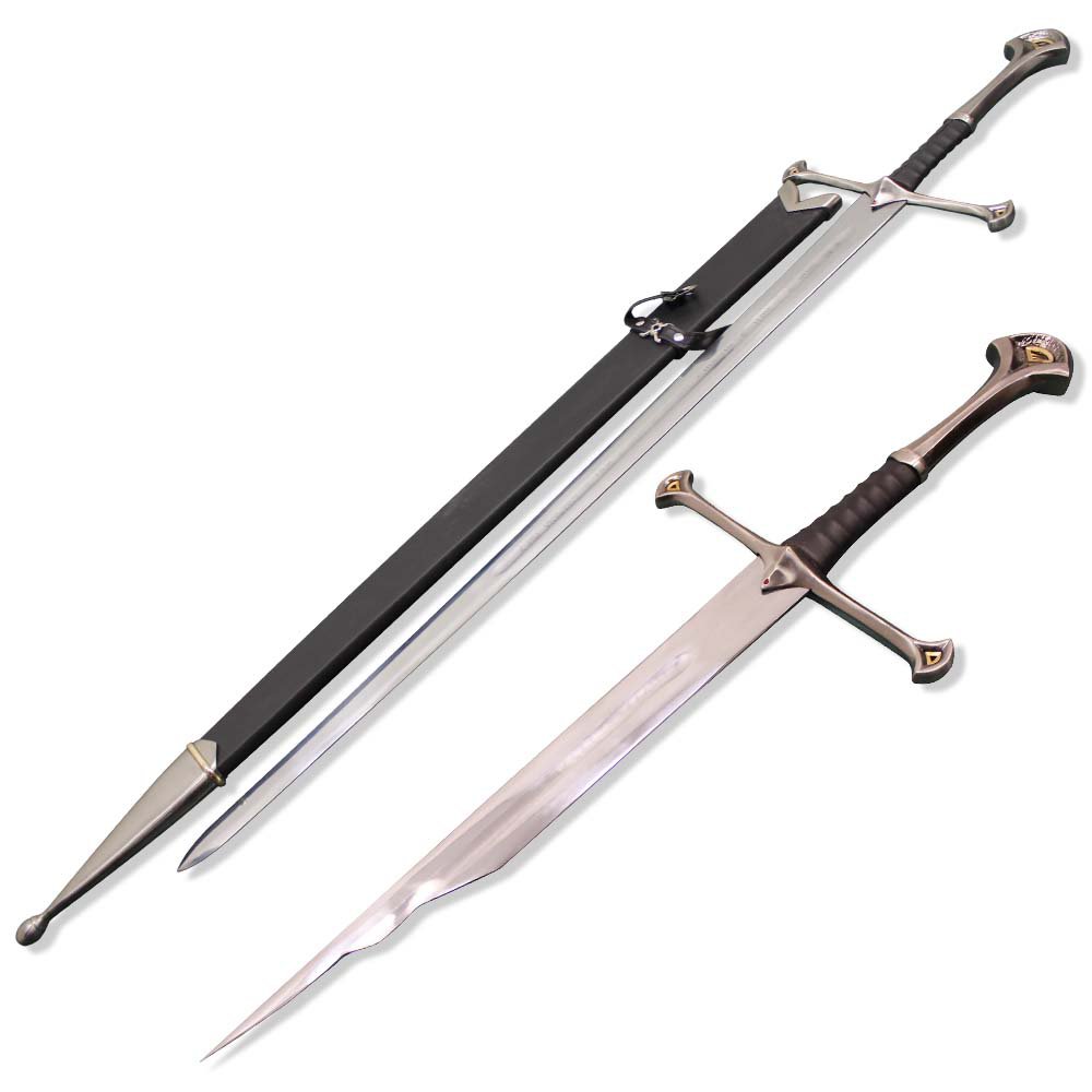 Pair of Anduril Sword of Narsil the King Aragorn & The handle-shard of ...