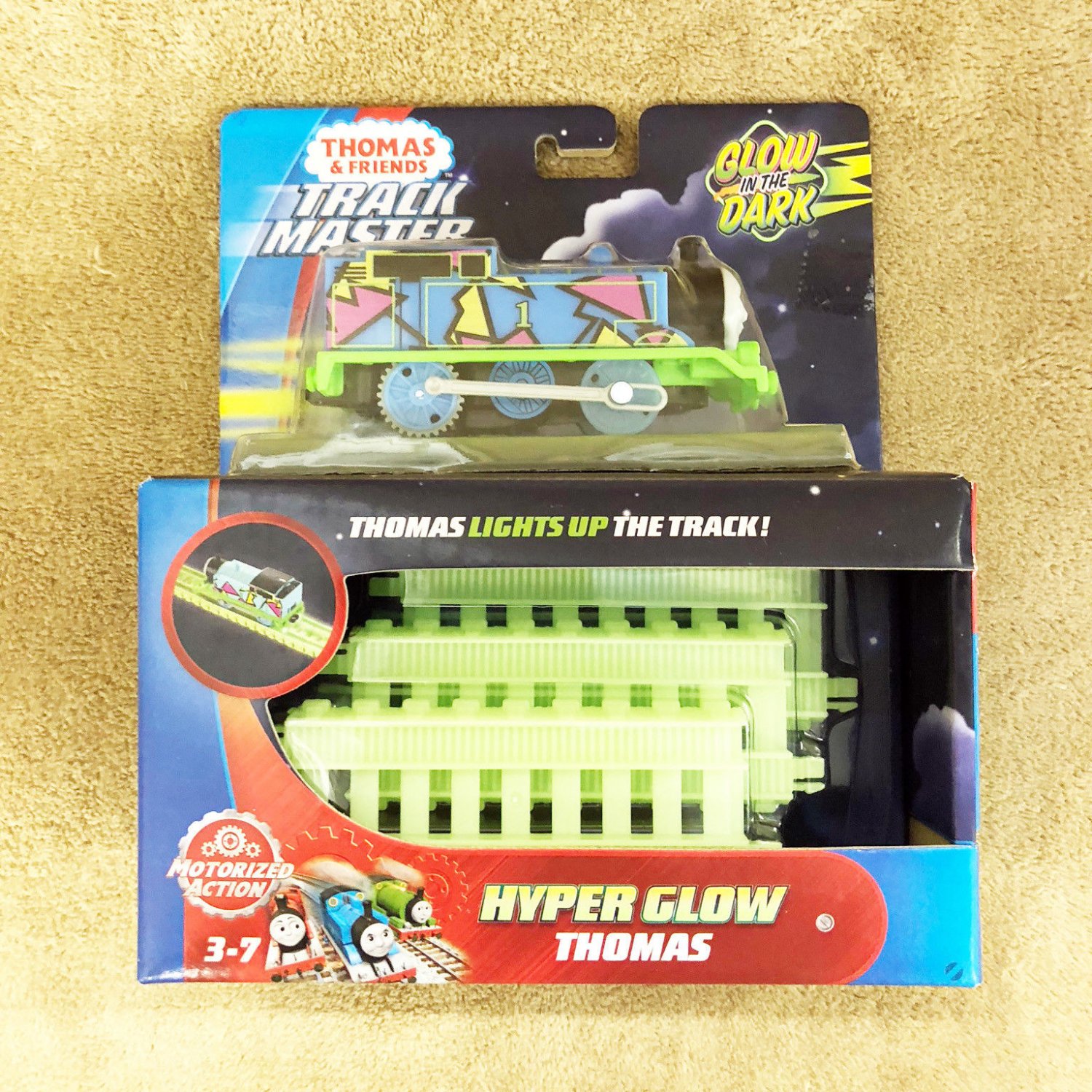 * NEW * Thomas & Friends Hyper Glow Thomas TrackMaster Train Set (# ...
