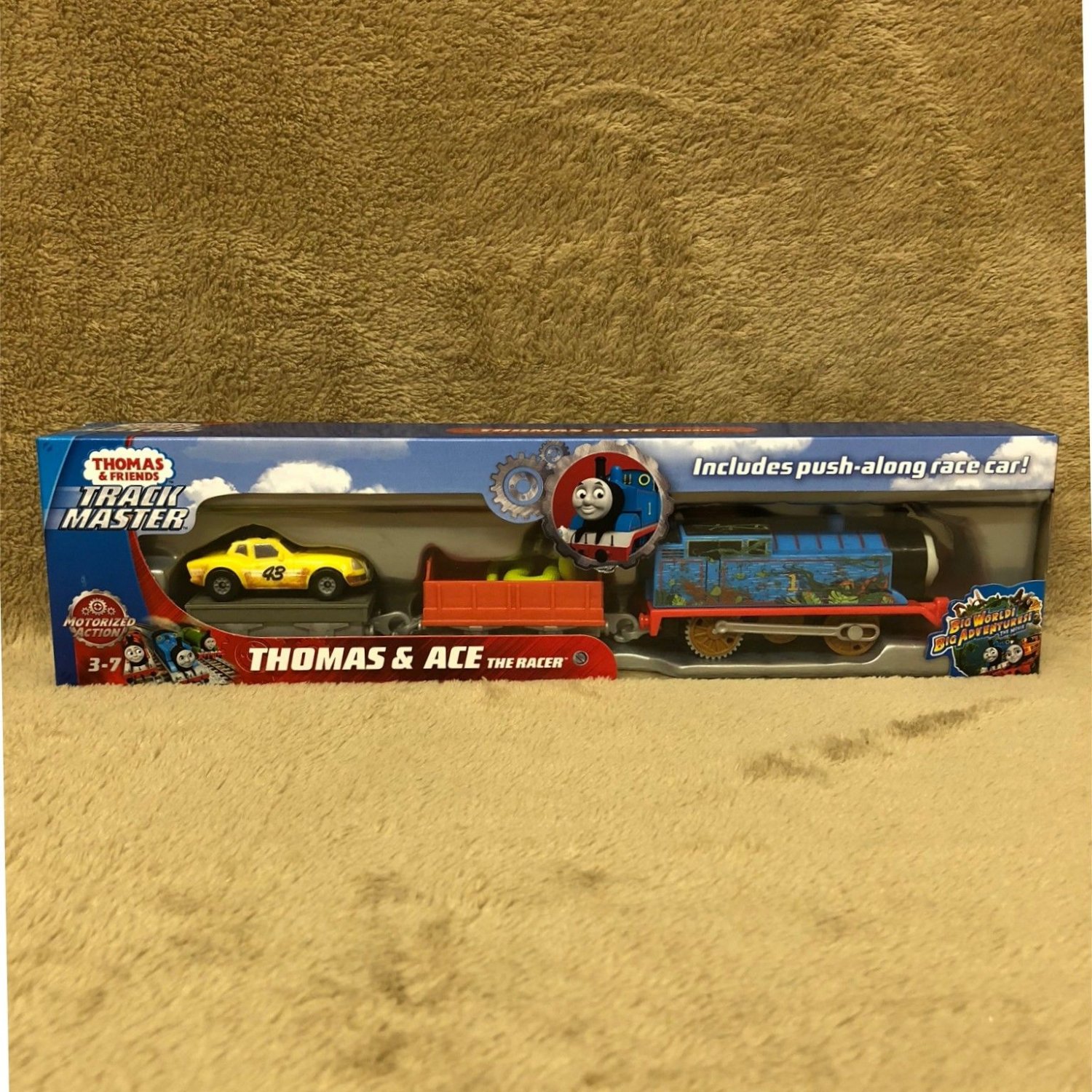 * NEW * Thomas & Friends Thomas & Ace The Racer TrackMaster Train Set # ...