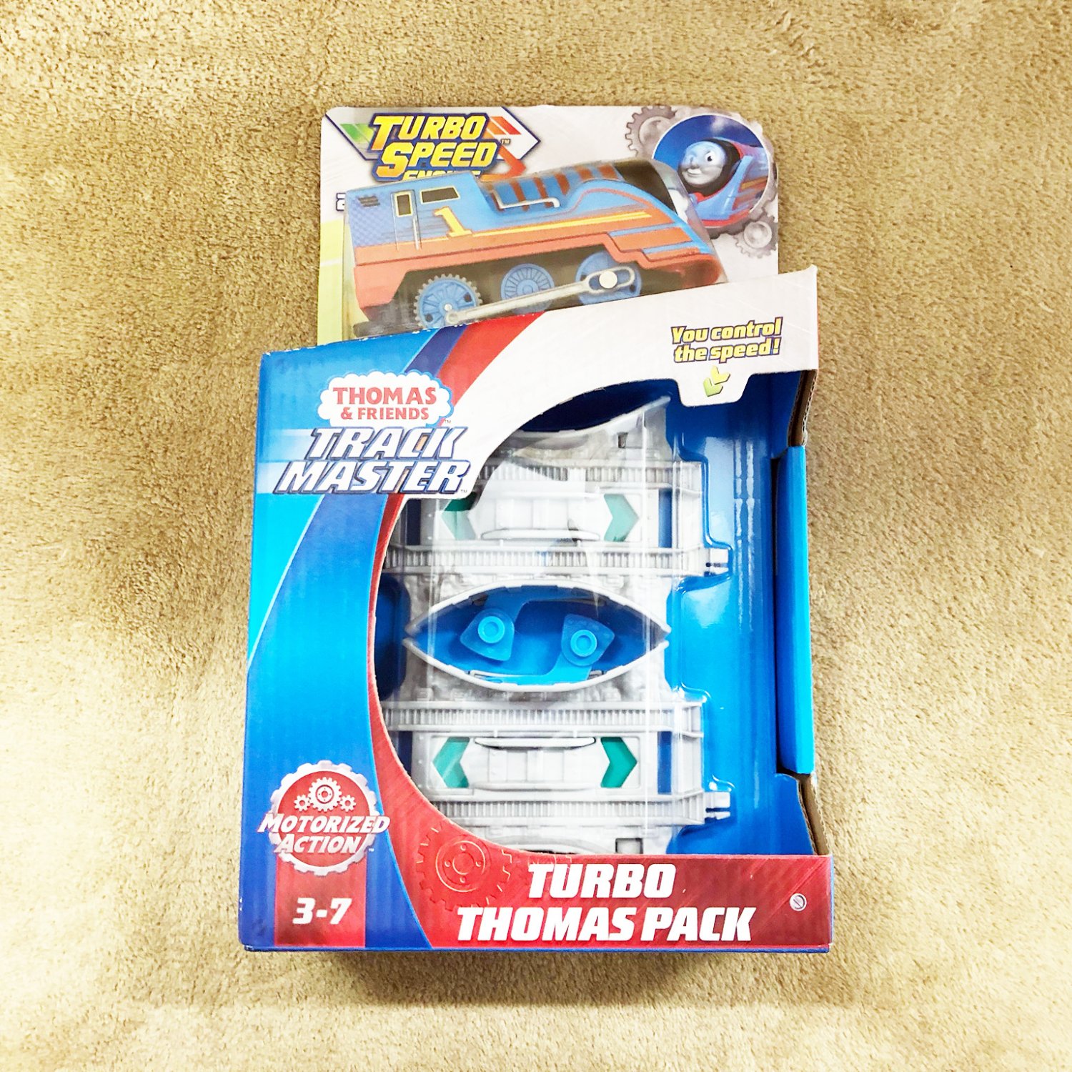 * NEW * Thomas & Friends TrackMaster Turbo Thomas Pack (#clarkstc)