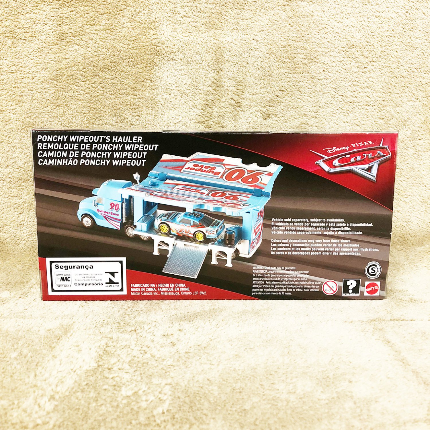 * NEW * Mattel Disney-Pixar Cars 3 Ponchy Wipeout's Die Cast Hauler (# ...