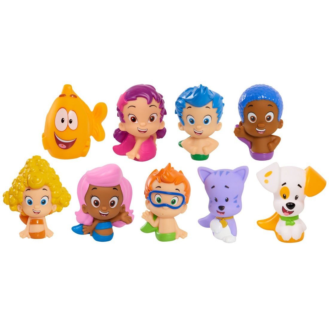 * NEW * Nick Jr Bubble Guppies Bath Squirters Deluxe Set (#clarkstc)