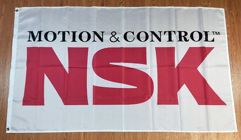 Japan NSK Motion & Control Flag 3*5ft