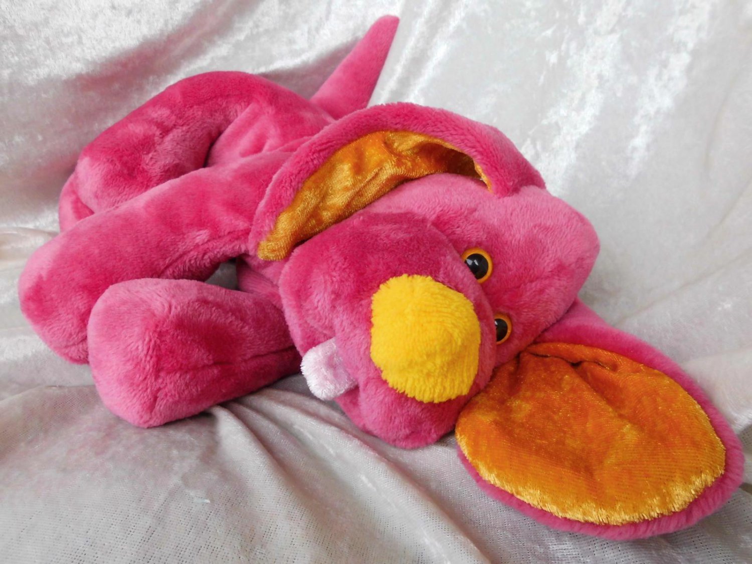 Raspberry Pink Puppy for girls UNIQUE baby shower gift plush DACHSHUND ...