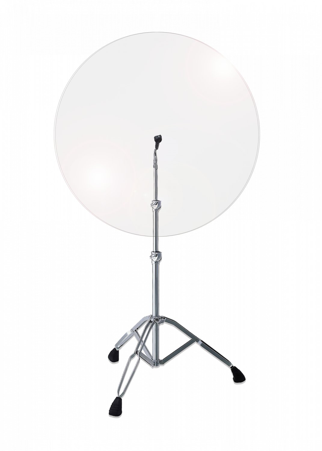 Crystal Clear Acrylic Baffle Cymbal Shields Sound Barrier (3 Pack- 30 Inch)