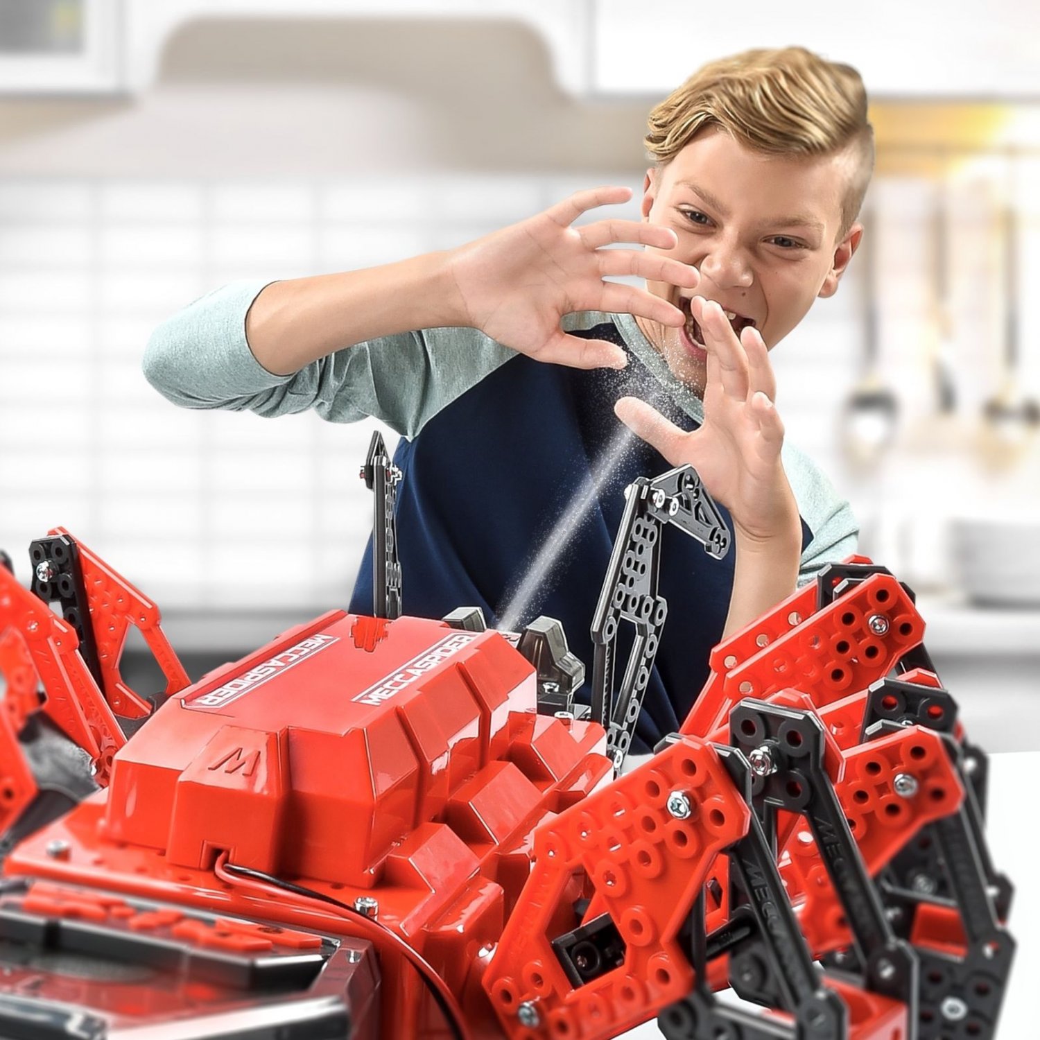 Meccano-Erector – MeccaSpider Robot Kit for Kids to Build, STEM Toy ...