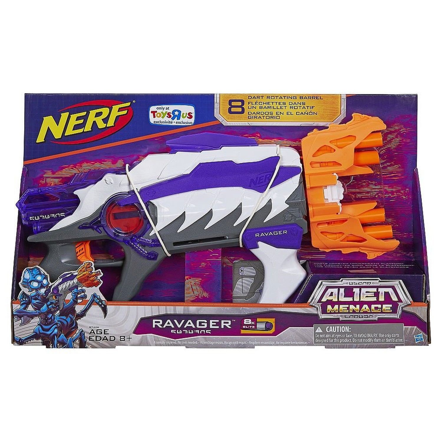 NERF Alien Menace Ravager Blaster
