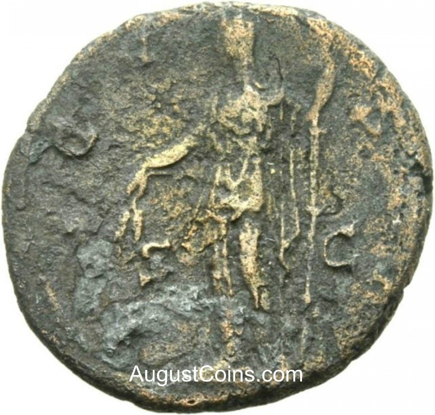 NG Large Roman Bronze Coin of FAUSTINA I 146 AD Antoninus Pius Wife SCARCE