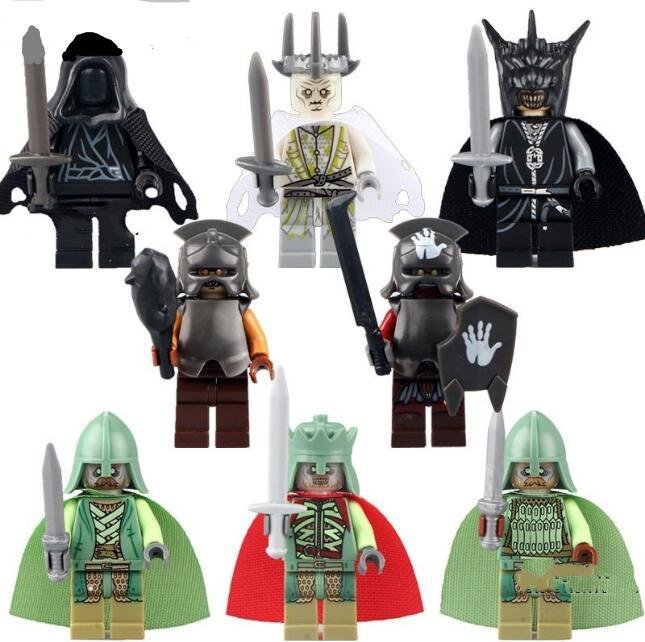 Ringwraith Orc Death fighter Minifigures Lego Compatible Lord of the ...