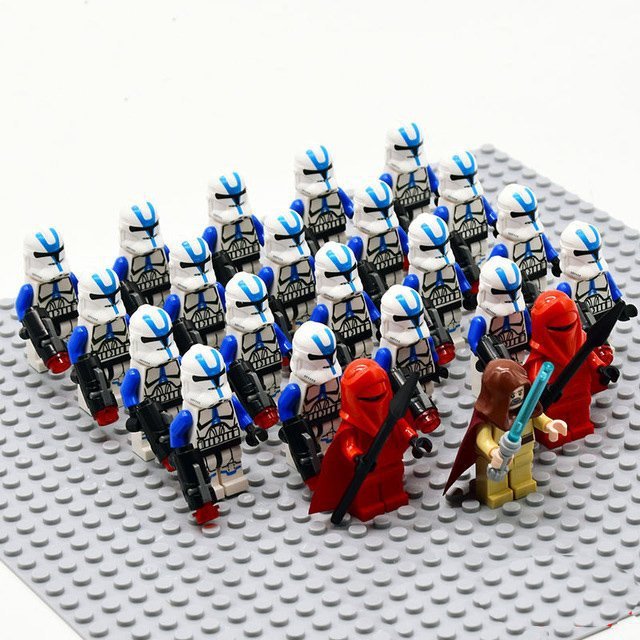 501st Legion Obi Wan Shadow Guards Minifigures Lego Compatible Star ...