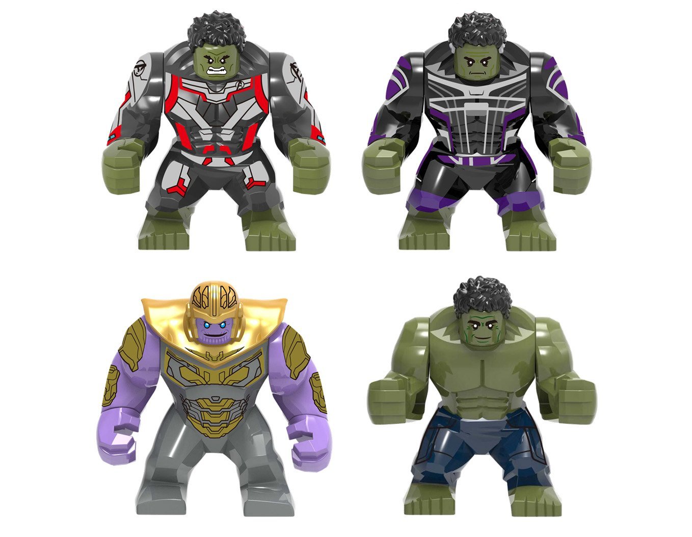 Big Hulk Quantum Suit Thanos Minifigures Lego Compatible Avengers ...