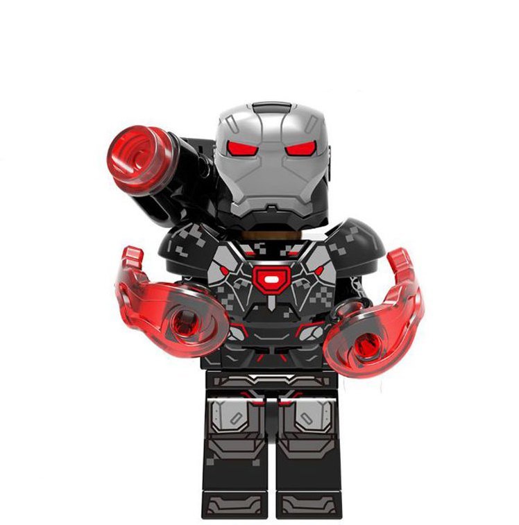 War Machine Heavy Gear Minifigures Lego Compatible Avengers Minifigure
