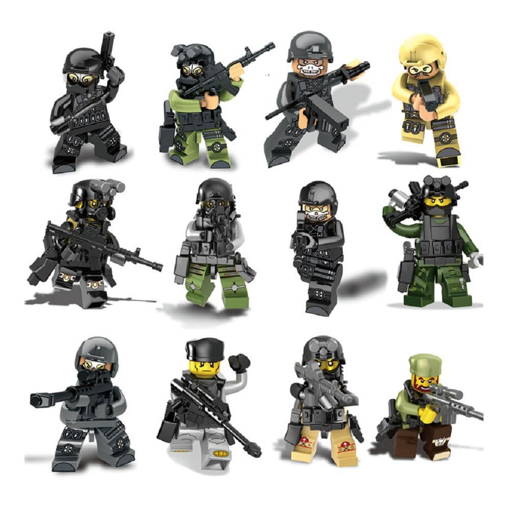 G.I. Joe The Rise of Cobra Character Minifigures Lego Compatible City Specia Force