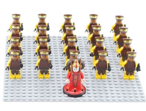 21pcs Naboo Security Guard Padme Amidala Minifigures Lego Compatible ...