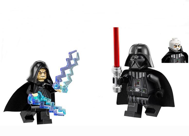 Sheev Palpatine Darth Vade Minifigures Lego Compatible Star Wars Minifigure