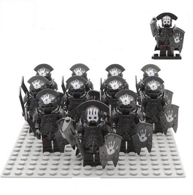 The Lord of the rings Orcs Minifigures Lego Compatible Uruk Hai set