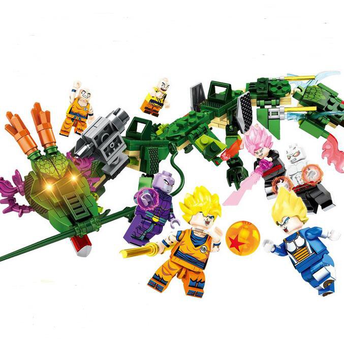 Dragon Ball Summon Shenron Minifigures Lego Compatible Dragon Ball Set
