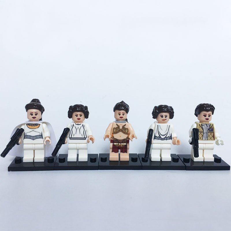 Princess Leia Set Minifigures Lego Compatible Star Wars Minifigure