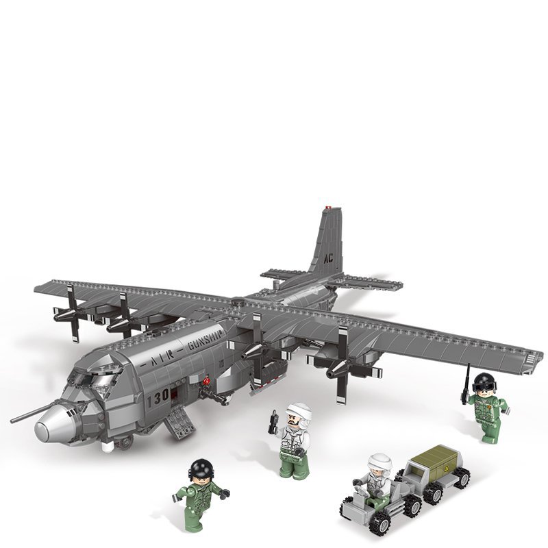 WW2 Transport Aircraft US Curtiss C-46 Commando Lego Compatible ...
