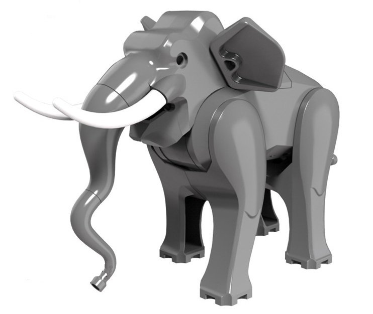 Elephant building block Animal series Lego Compatible Toy