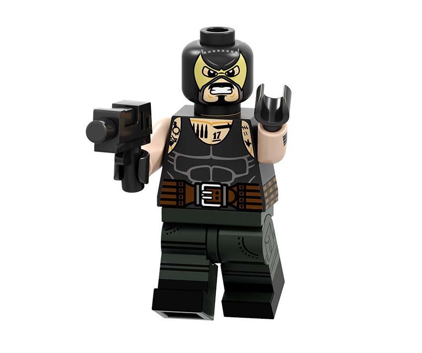 Bane Minifigures Lego Compatible DC Superhero Minifigure
