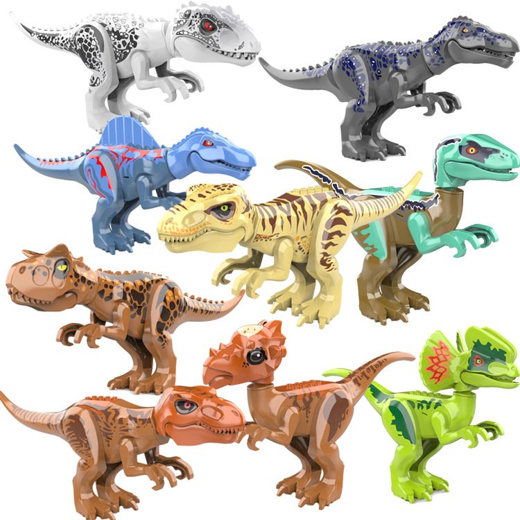 Dinosaur Tyrannosaurus Rex Stegosaurus hadrosaurs Toy Lego Compatible ...