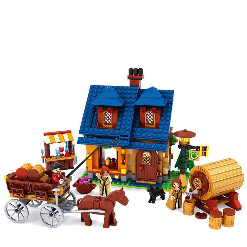 Red Wine Vineyards Minifigures Lego Compatible Farm set