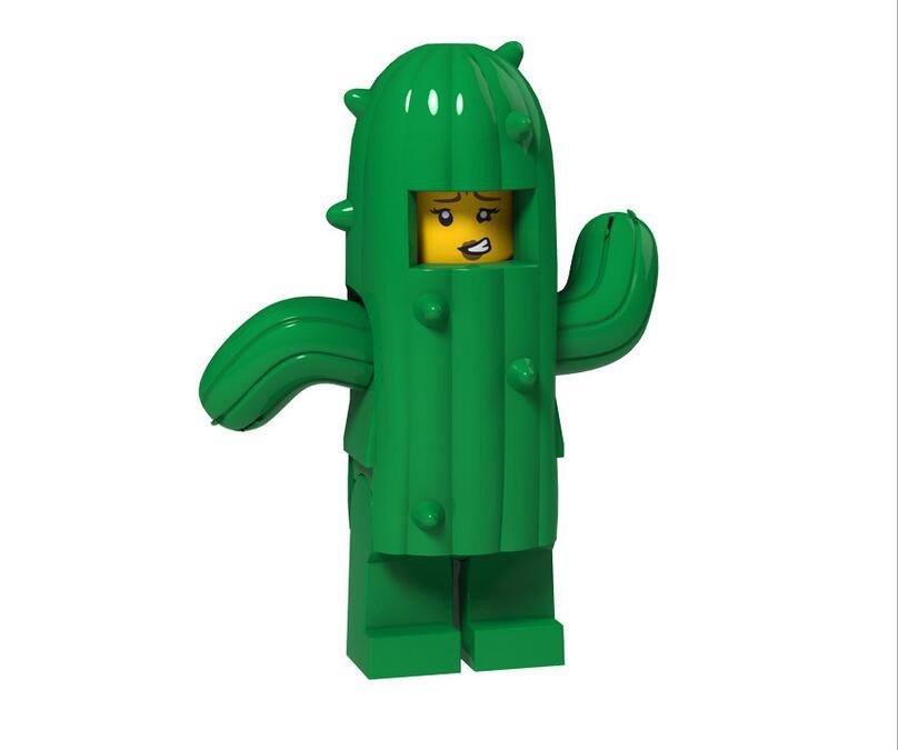 Cactus Girl Minifigures Lego Compatible Minifigures Series 18 Party