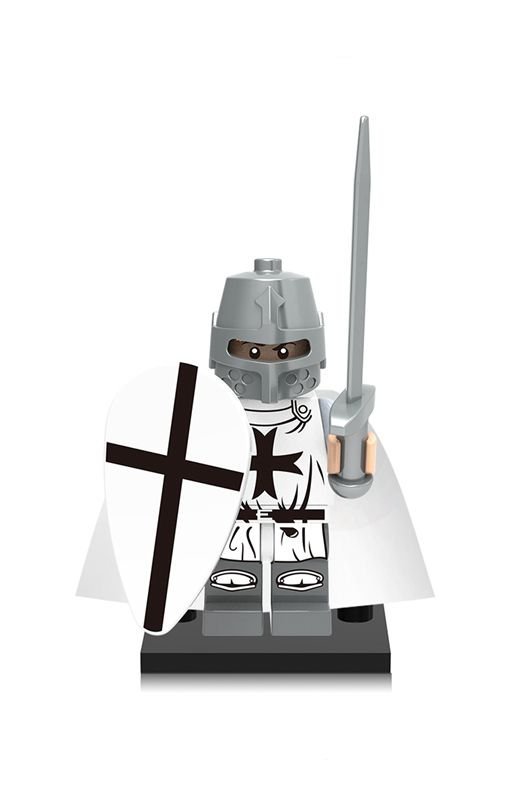 Medieval Crusader Commander Minifigures Lego Compatible Medieval ...