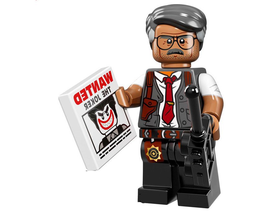 Commissioner Gordon Minifigures Lego Compatible Batman movie Minifigure