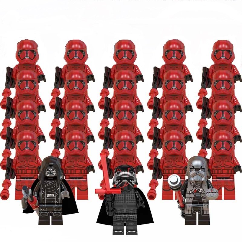 Kylo Ren Knights of Ren Sith Trooper Minifigures Lego Compatible Star ...