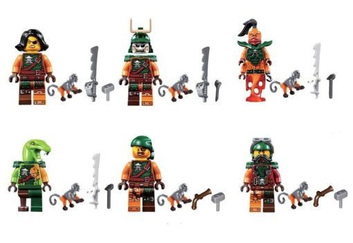 Ninjago Raid Zeppelin Cyren Doubloon Clancee Minifigures Lego ...