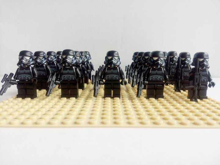 Blackhole Stormtrooper Shadow Stormtroopers Minifigures Lego Compatible ...