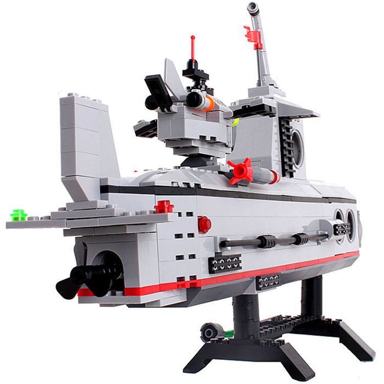 WW2 Navy Submarine Ship Torpedo Sailor Lego Compatible Military Submarine