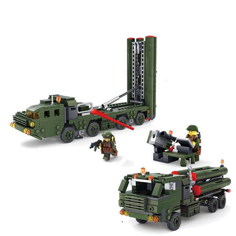 Missile multi-function launcher Truck Soldier Minifigures Lego ...