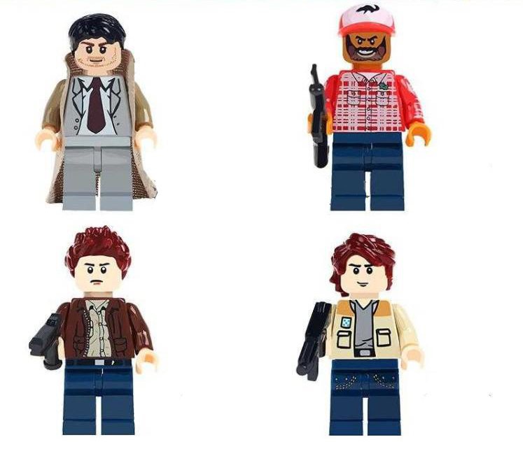 Castiel Bobby Singer Dean Minifigures Lego Compatible TV Supernatural Set