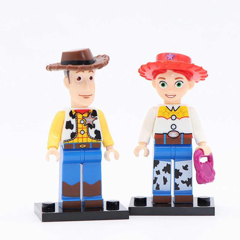 Woody Jessie Minifigures Lego Compatible Toy Story 2 set