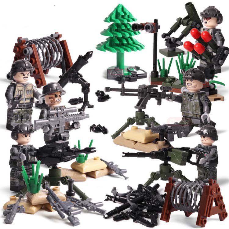 Germany Brandenburger Specia Force Minifigures Lego Compatible WW2 ...
