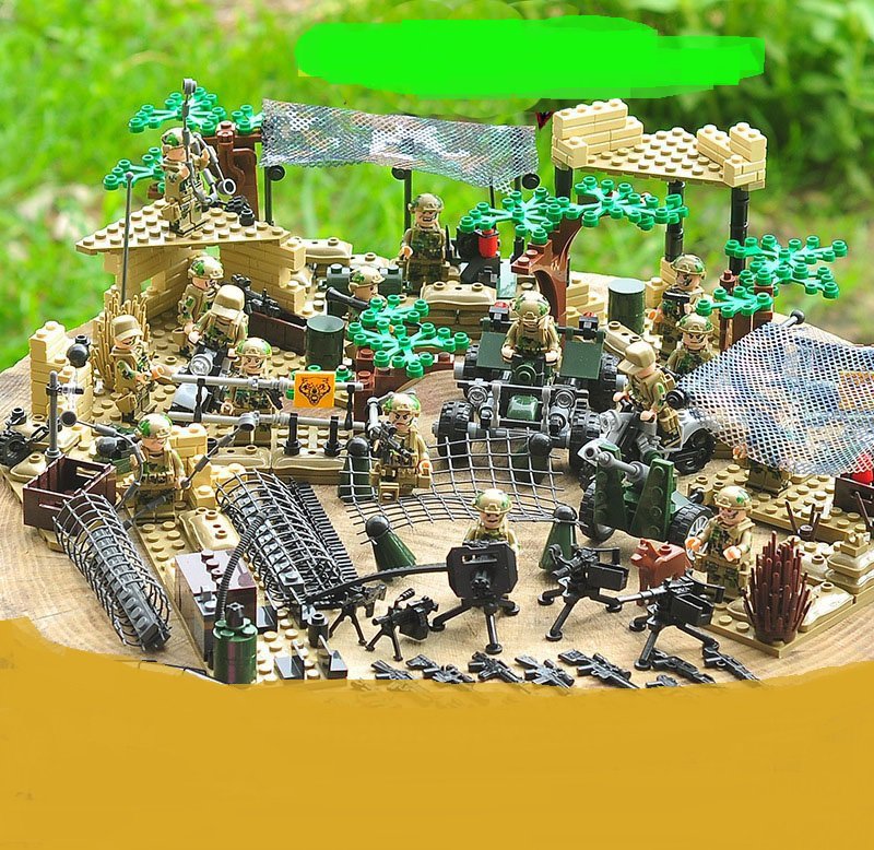 Afghanistan U.S. Seals Soliders Minifigures Lego Compatible Military ...