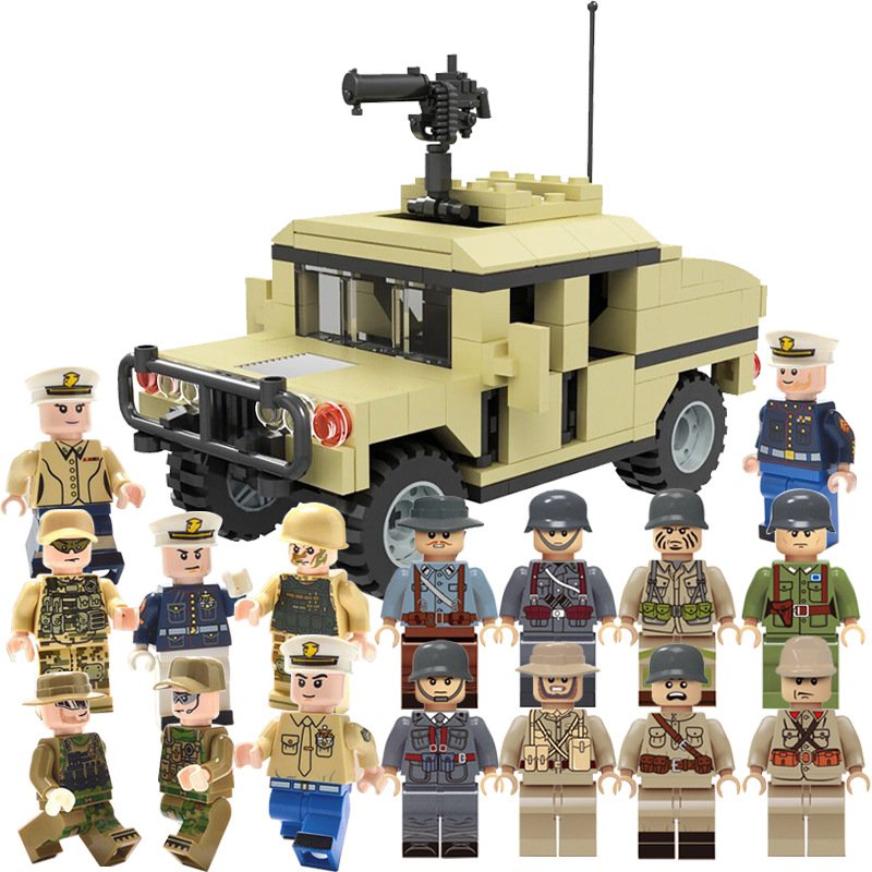 WW2 Allied Forces army Minifigures Lego Compatible Military 2020