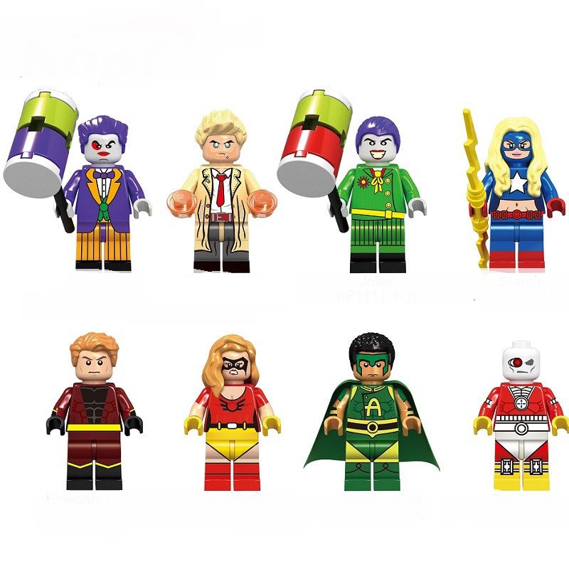 Stargir Elongated Man Jesse Quick Deadshot Constantine Minifigures Lego ...