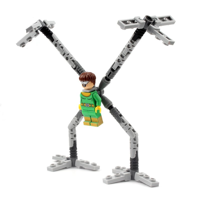 Doctor Octopus Minifigures Lego Compatible DC Super Heroes Minifigure