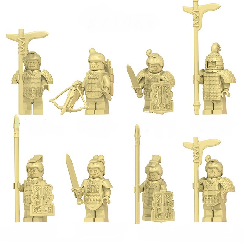 The Emperor Qin's Terra-cotta Warriors Minifigures Lego Compatible Toy