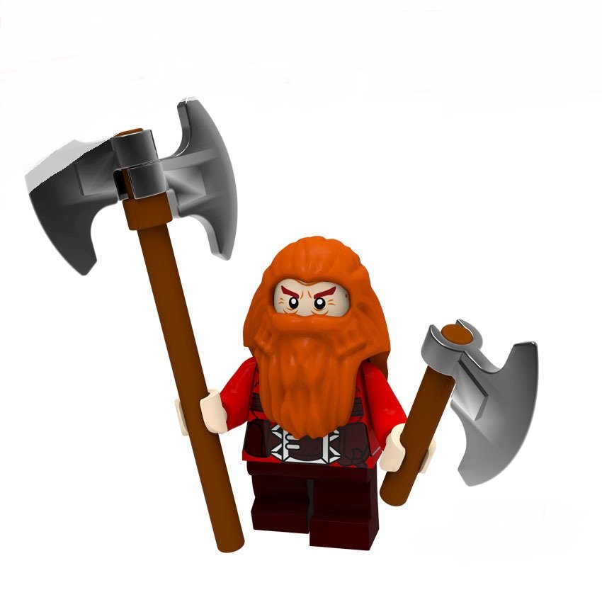 Glóin Minifigures Lego Compatible Dwarf Minifigure