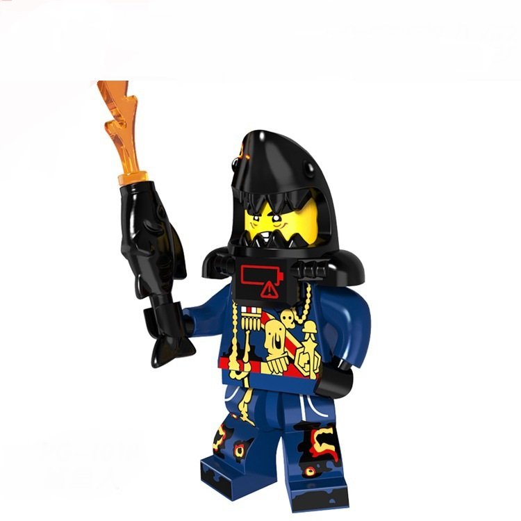 Shark Army Great White Minifigures Lego Compatible Ninjago Movie Minifigure